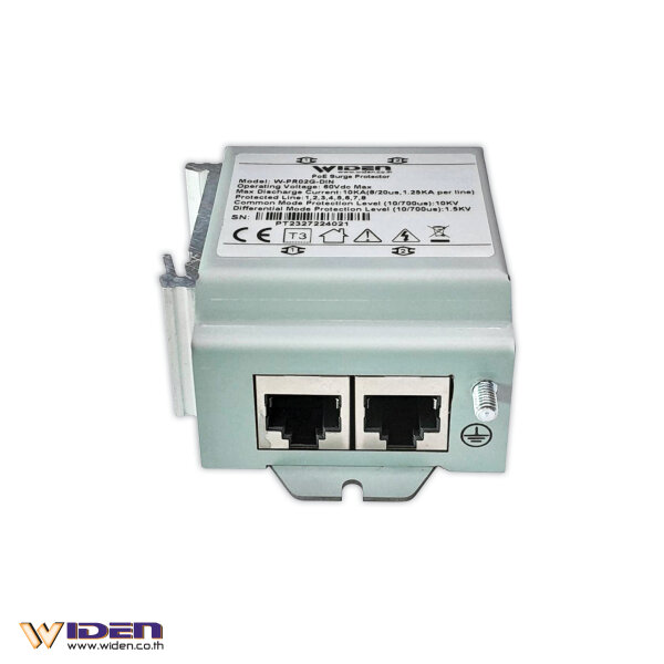 Din-Rail POE Surge Protector 2 port - Widen trading