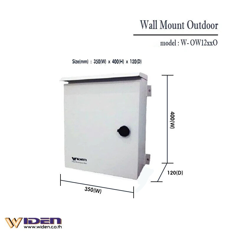 Wall Mount Outdoor - 12-48 port - Widen trading