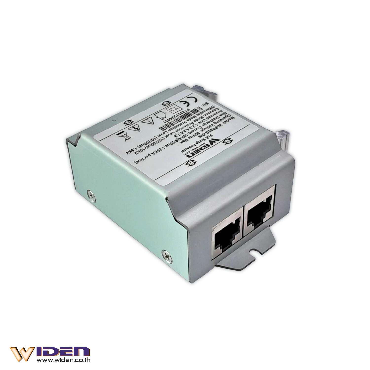 Din-Rail POE Surge Protector 2 port - Widen trading