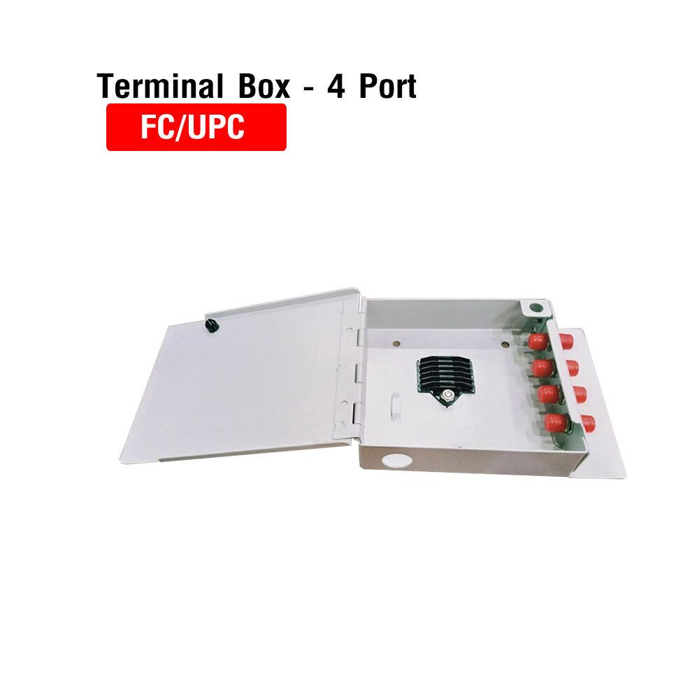FTTx Terminal box 4 Port (Steel)-FC/UPC - Widen trading