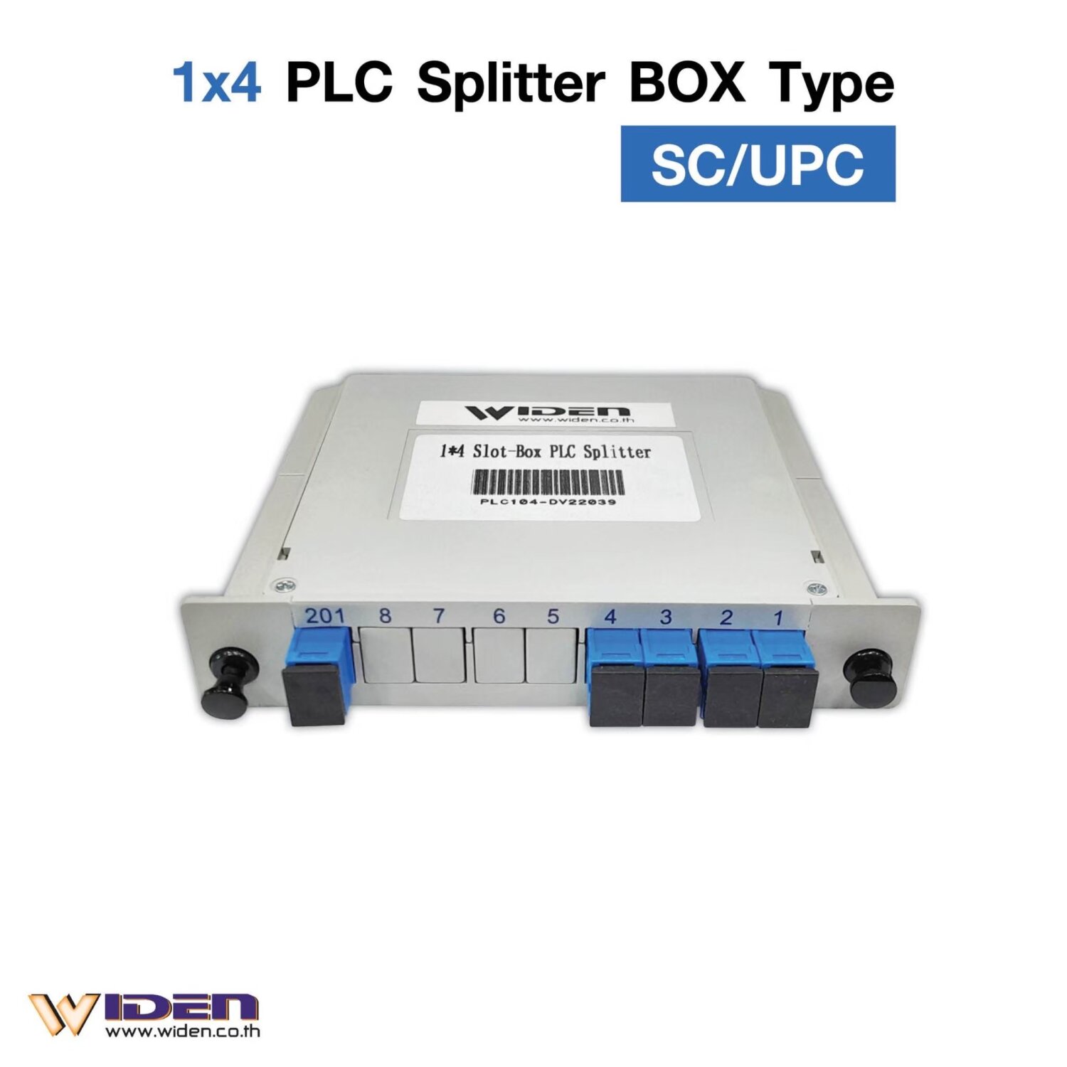 LGX-Box PLC Splitter 1x4 SC/UPC - Widen trading