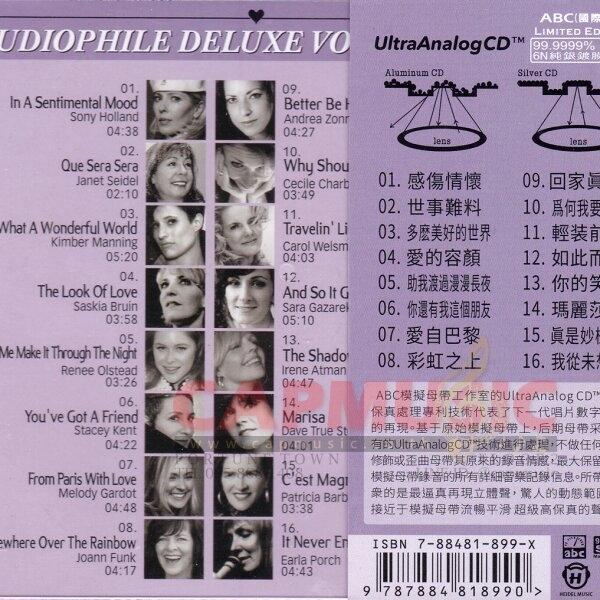 CD Various Artists | Audiophile Deluxe Voices VI (UltraAnalog CD ...