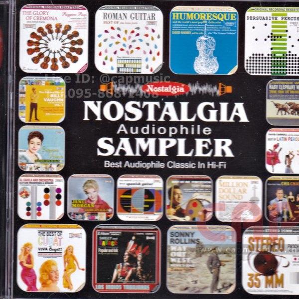 CD Various Artists | Nostalgia Audiophile Sampler Vol.1 (24-bit/96 kHz ...