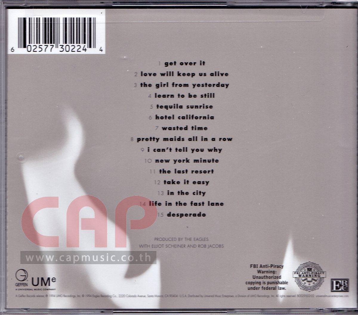 CD The Eagles | Hell Freezes Over (25th Anniversary Edition) - CAPMUSIC