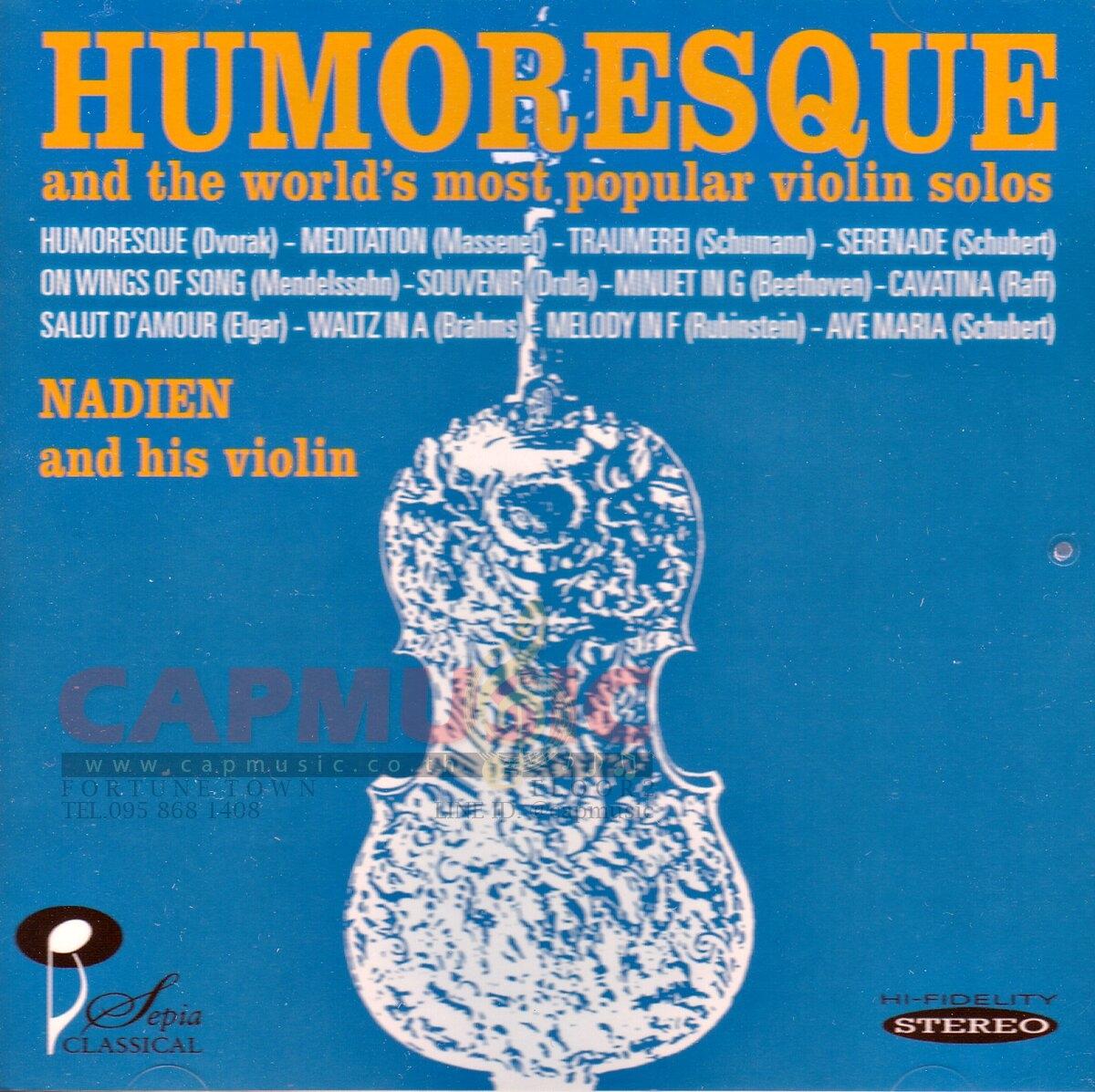 CD David Nadien | Humoresque - CAPMUSIC