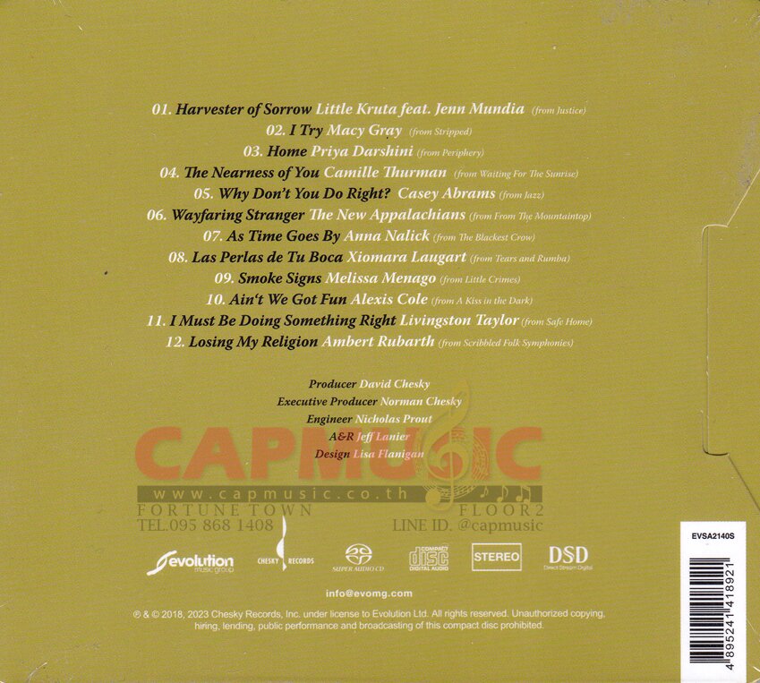 SACD Various Artists | The World's Greatest Audiophile Vocal Recordings ...