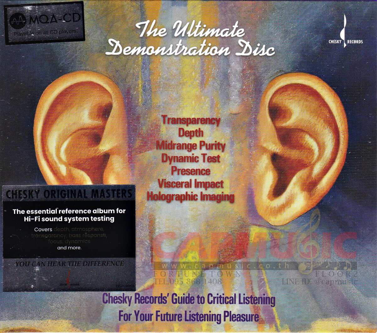CD Various Artists | Chesky The Ultimate Demonstration Disc (MQA-CD) - CAPMUSIC