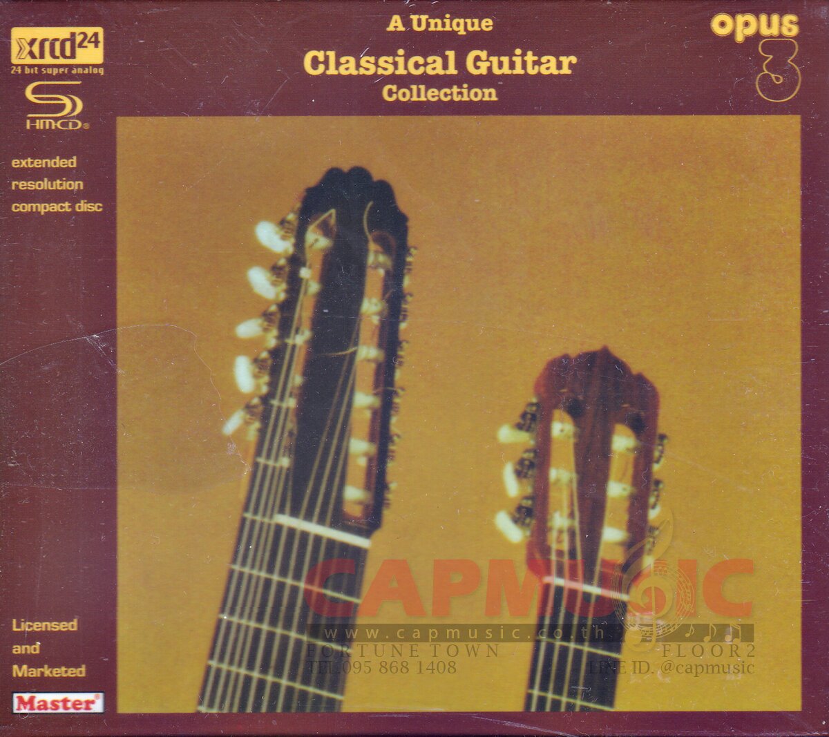 XRCD A Unique Classical Guitar Collection (XRCD24/SHM-CD) - CAPMUSIC
