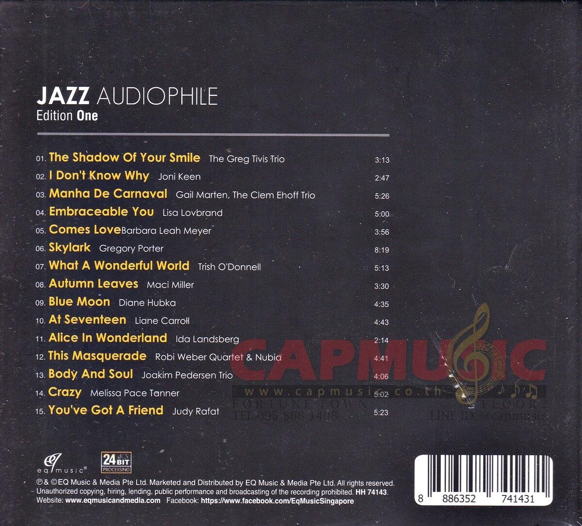 CD Various Artists | Jazz Audiophile Edition One (24-bit dcs Processing ...