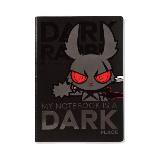 BLOODY BUNNY NOTEBOOK A5 (MULTI/WHITE) - BLOODY BUNNY STORE