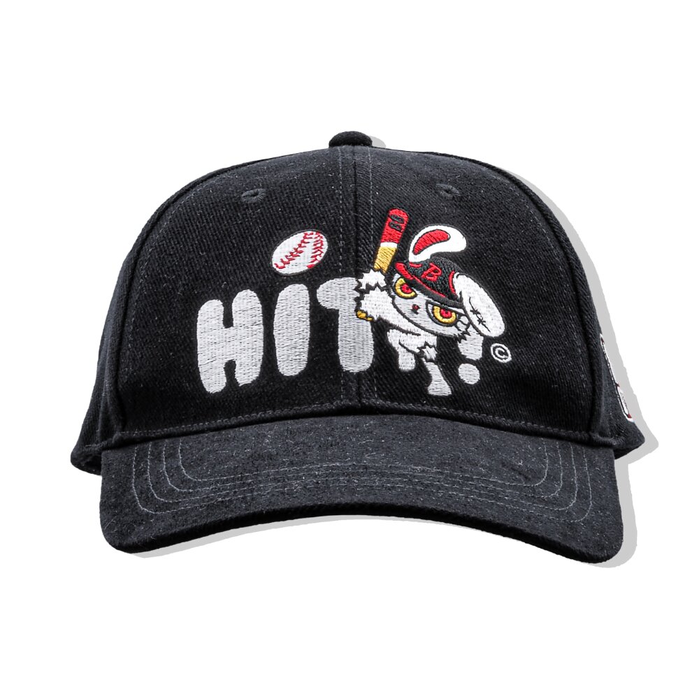 BLOODY BUNNY (SPORT BASEBALL / BLACK) CAP - BLOODY BUNNY STORE