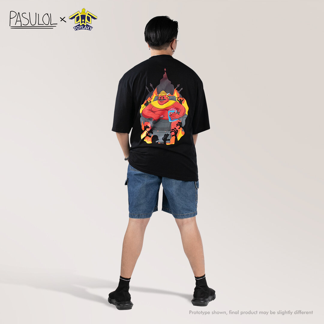 [พร้อมส่ง!!!] Pasulol Oversize T-Shirt 'ประตูนรก' Collection 02 (Drop2 ...