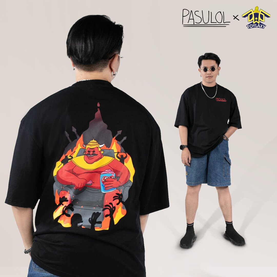 [พร้อมส่ง!!!] Pasulol Oversize T-Shirt 'ประตูนรก' Collection 02 (Drop2 ...