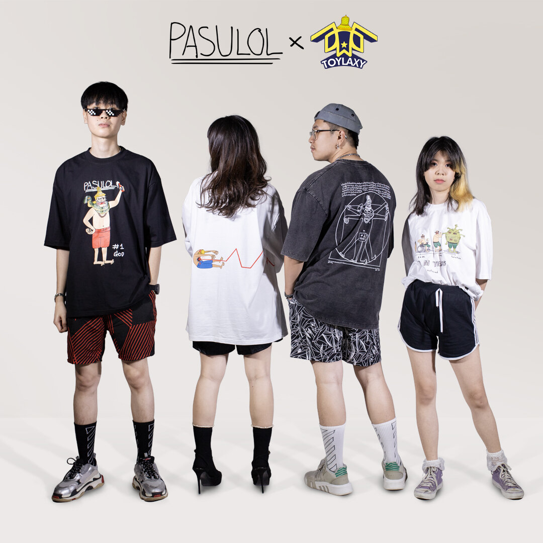 [พร้อมส่ง!!!] Pasulol Oversize T-Shirt 'นนทกชี้ตาย' Collection 02 ...