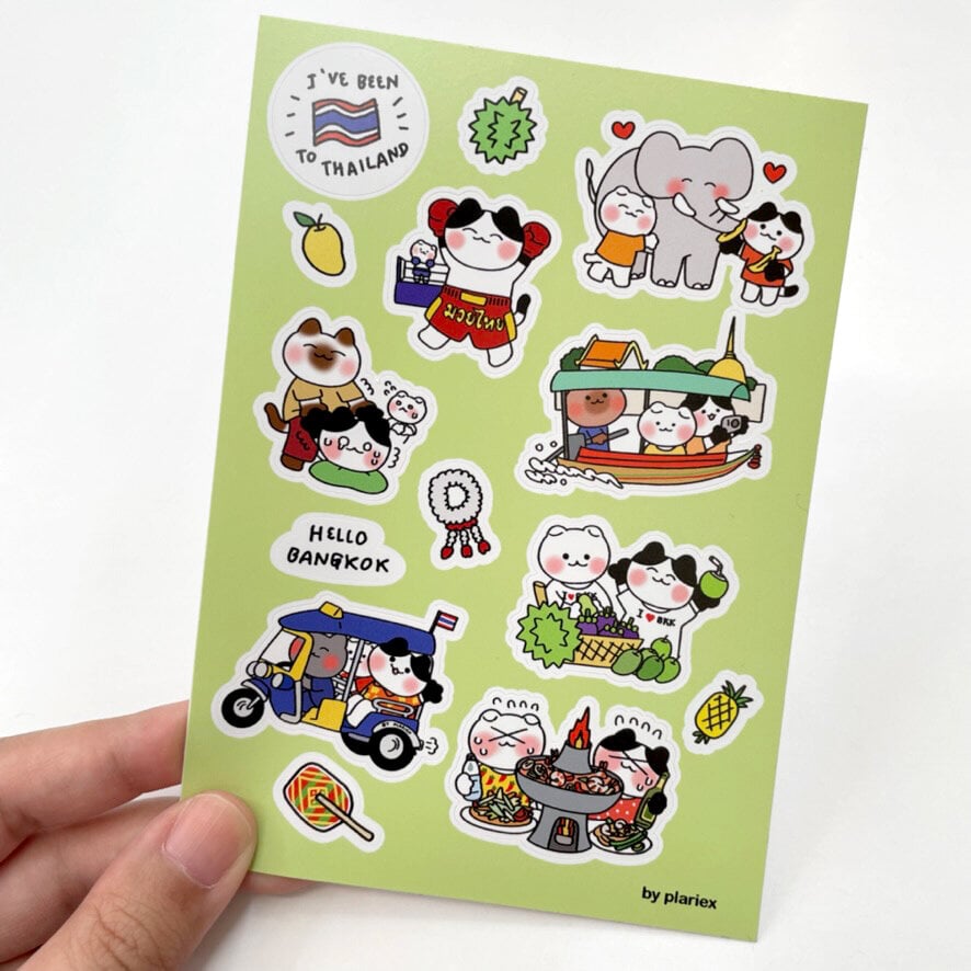 From Bangkok A6 Sticker - SLO & Co.