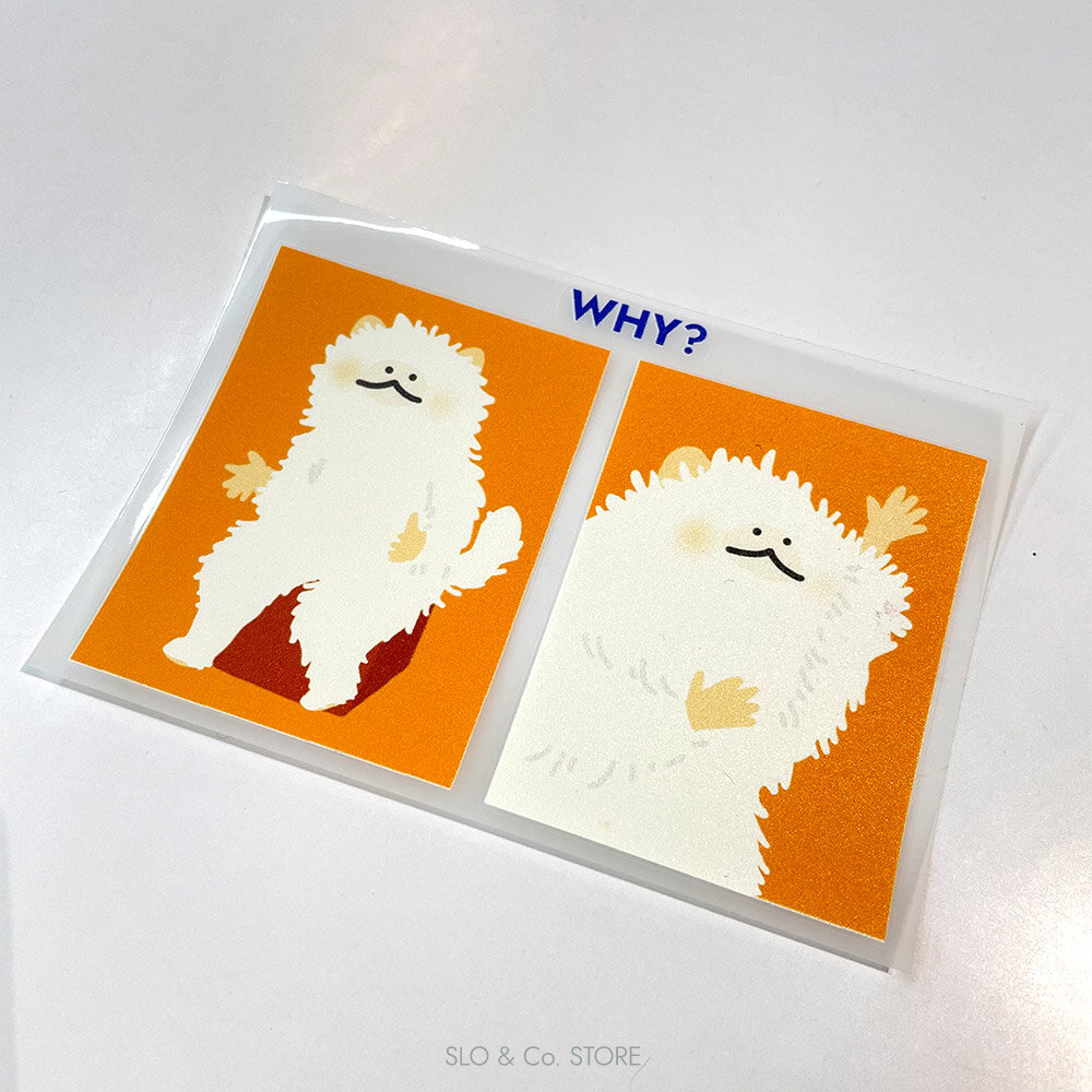 WHY Sticker - SLO & Co.