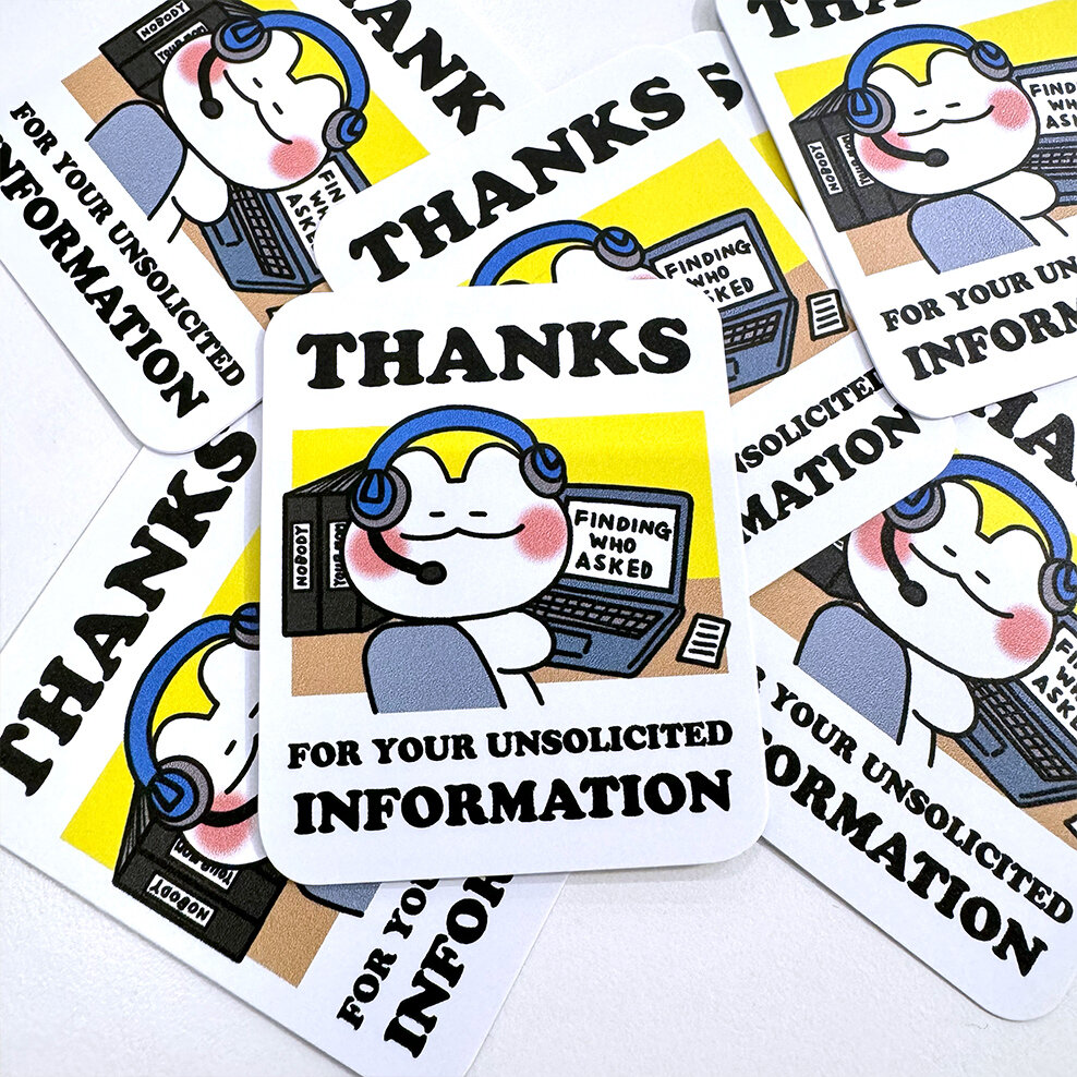 Thanks for your unsolicited information - SLO & Co.