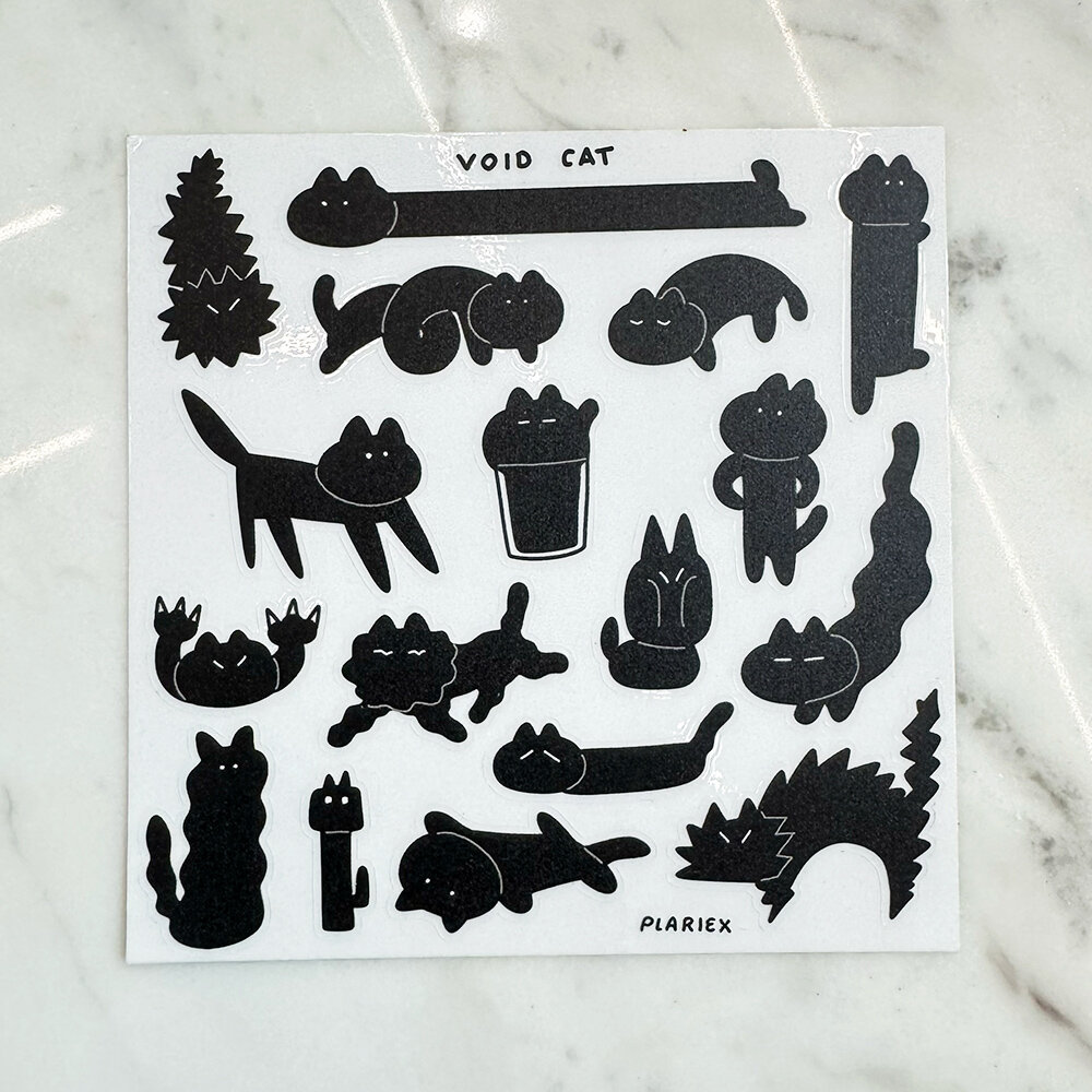 Void Cat Sticker - SLO & Co.