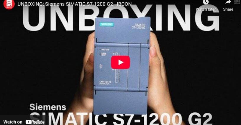 UNBOXING : Siemens SIMATIC S7-1200 G2 - IBCON