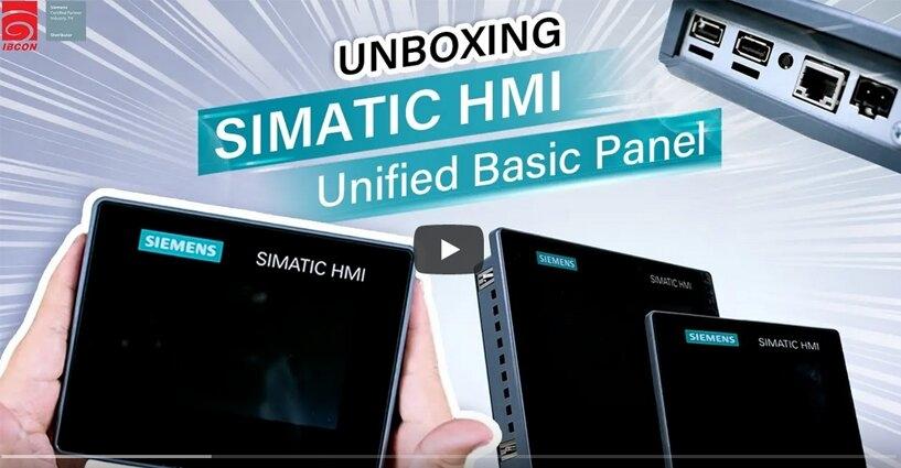 UNBOXING: SIMATIC "HMI Unified Basic Panel" | IBCON - IBCON