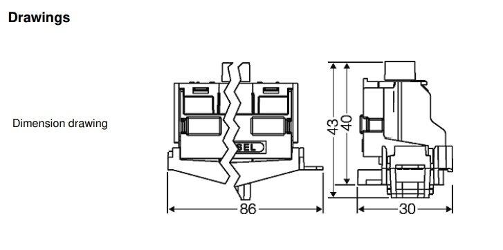 Hensel, PE terminal : FC-PE-10 - IBCON