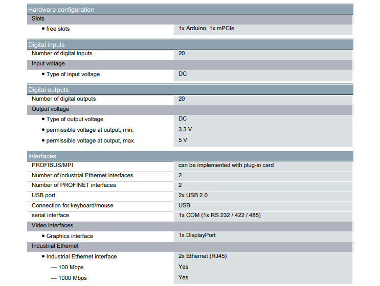 Siemens SIMATIC IOT2050 Basic (6ES7647-0BA00-0YA2) - IBCON