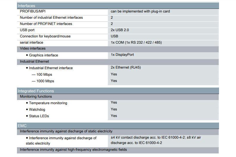 Siemens SIMATIC IOT2050 Advance (6ES7647-0BA00-1YA2) - IBCON