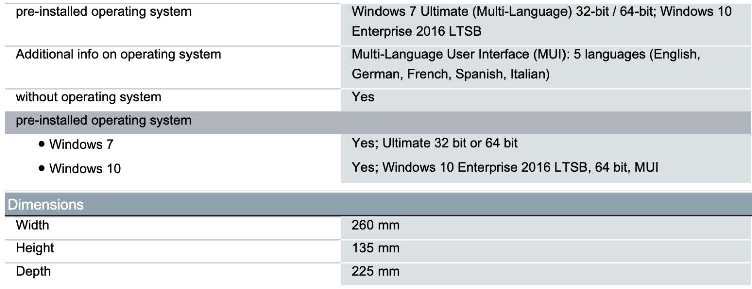 [SET] Siemens IPC527G CPU Core i5 (6AG4025-0CL10-0BA0) - IBCON