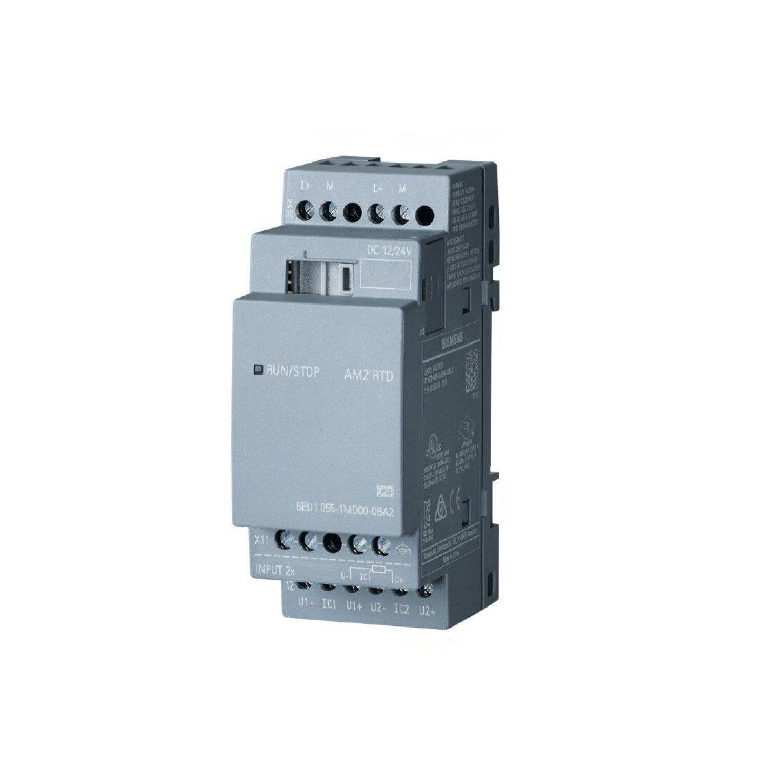 Siemens LOGO! AM2 RTD expansion module 12/24V RTD (6ED1055-1MD00-0BA2 ...
