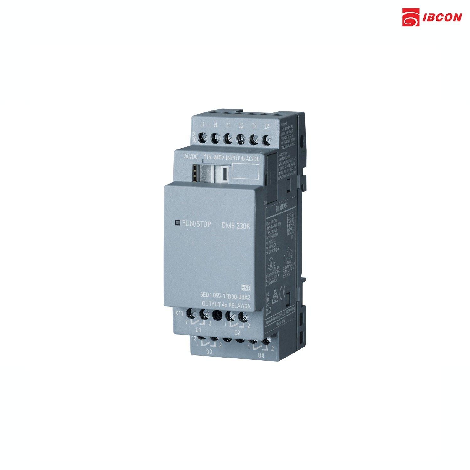 Siemens LOGO! DM8 230R 4DI 4DO (6ED1055-1FB00-0BA2) - IBCON