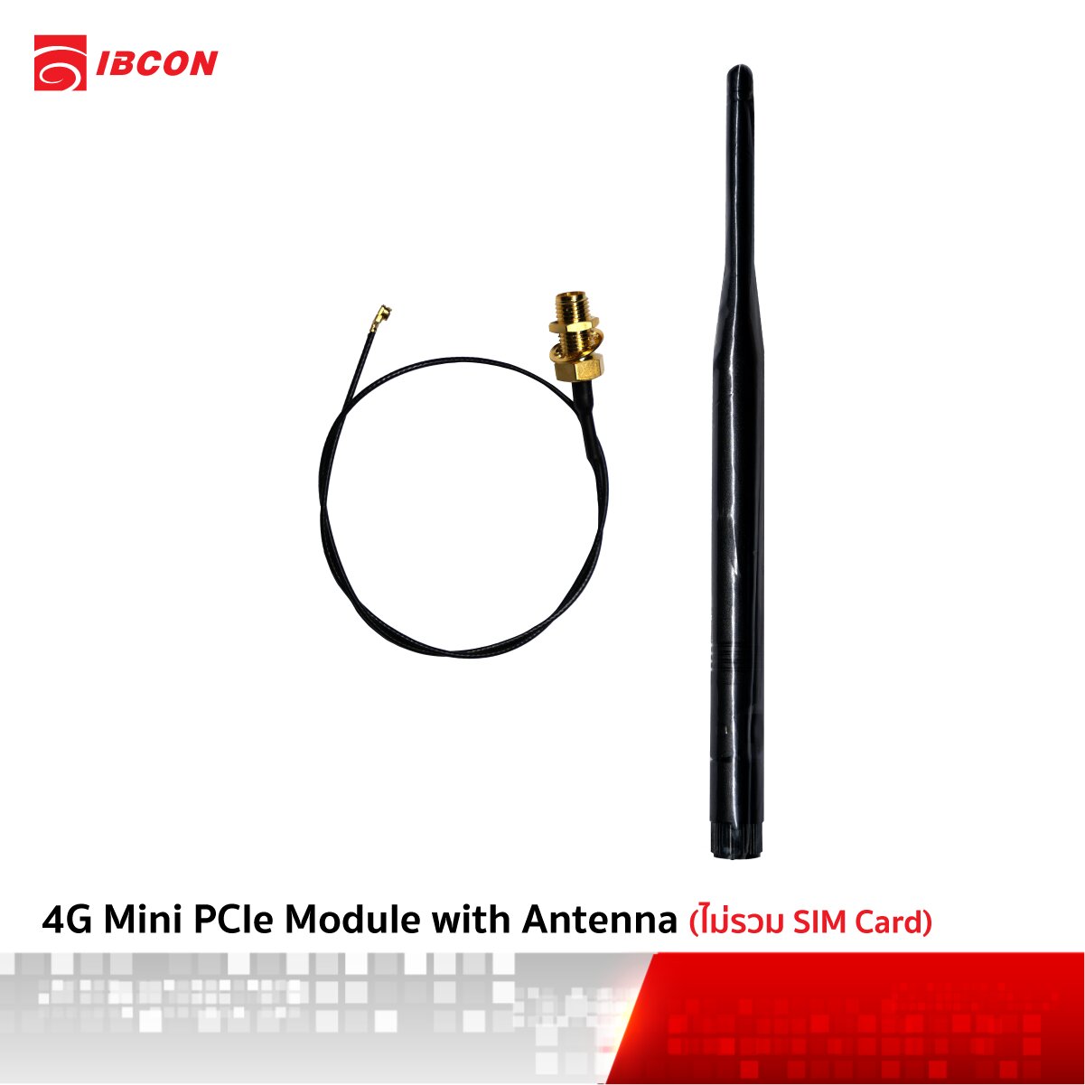 [SET] 4G Mini PCIe Module with Antenna - IBCON