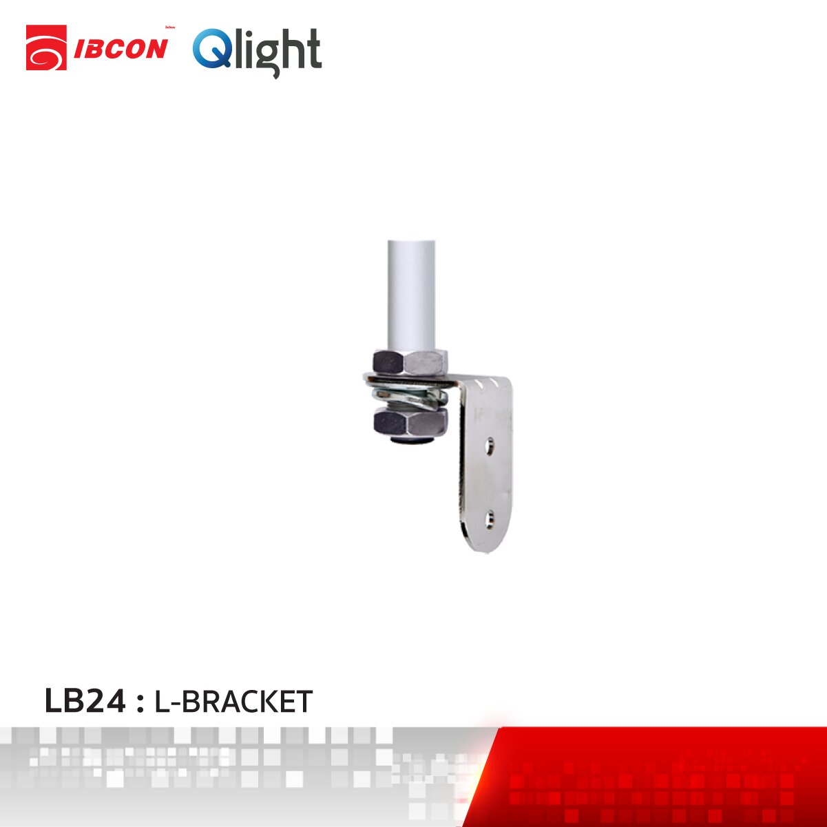 [LB24] Mounting bracket for Ø70mm modular LED tower light - IBCON