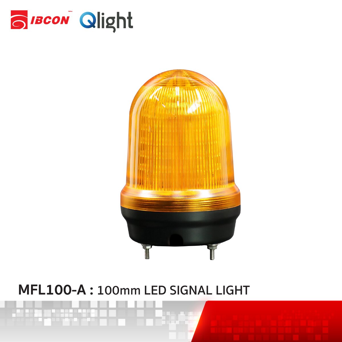 [ MFL100 ] Ø100mm Multiple Function LED Signal Lights - IBCON
