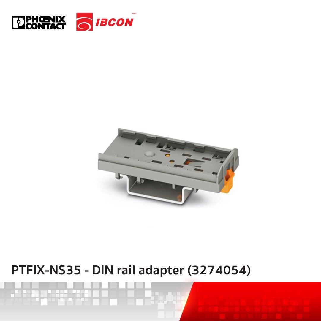 PTFIX-NS35 - DIN rail adapter : 3274054 - IBCON
