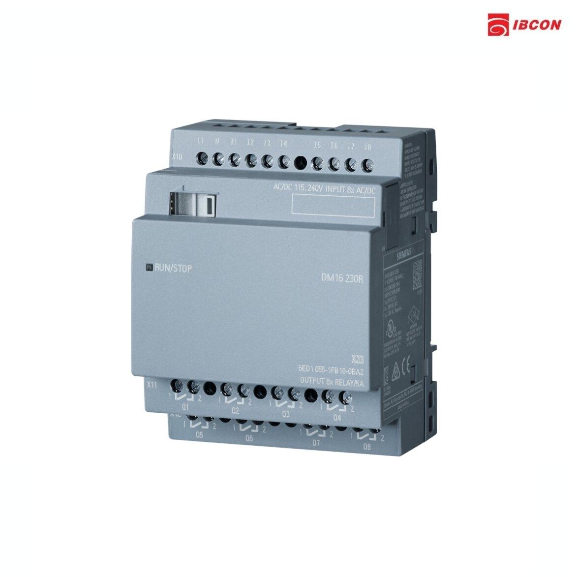 Siemens LOGO! DM16 230R 8DI 8DO (6ED1055-1FB10-0BA2) - IBCON