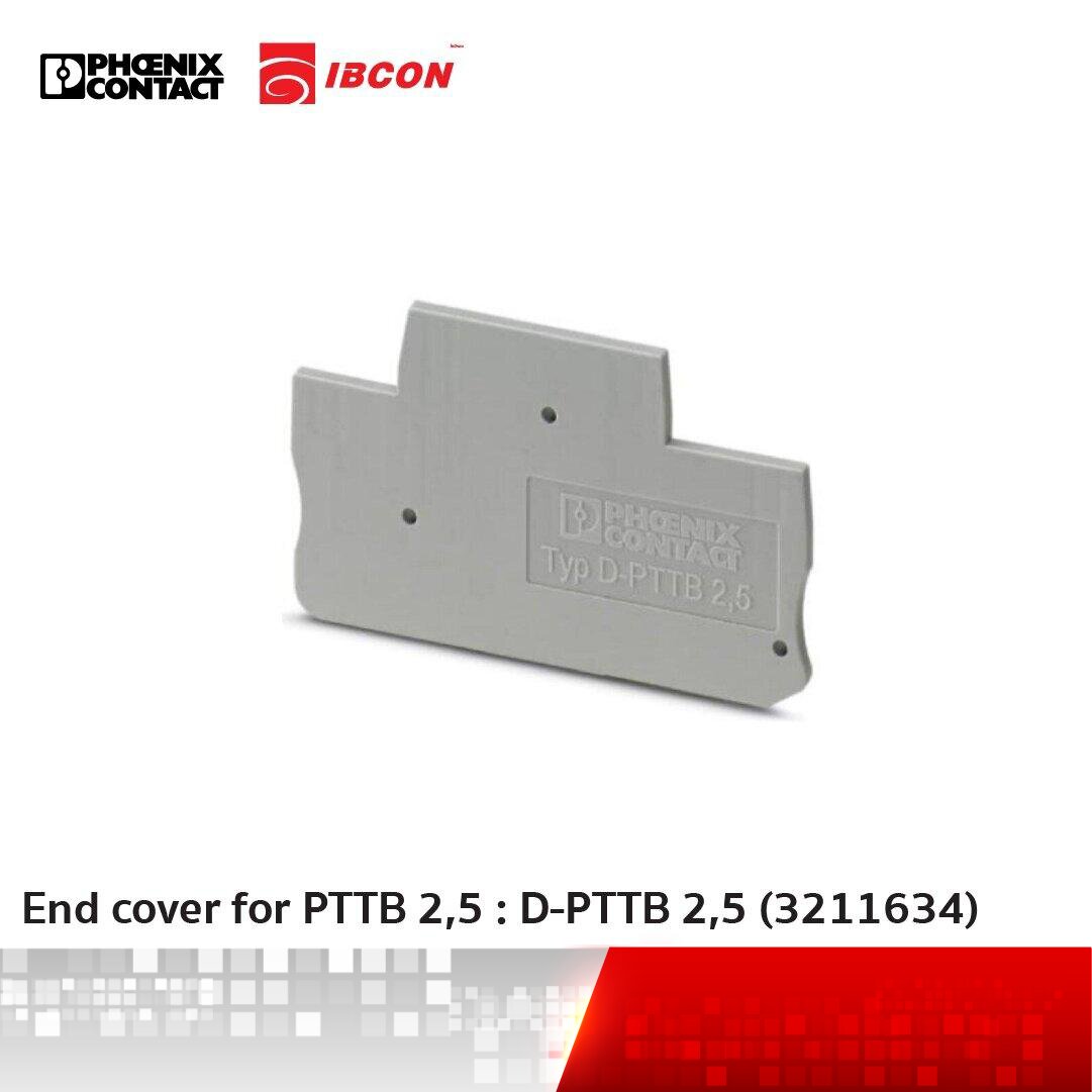 End cover for PTTB 2,5 : D-PTTB 2,5 (3211634) - IBCON