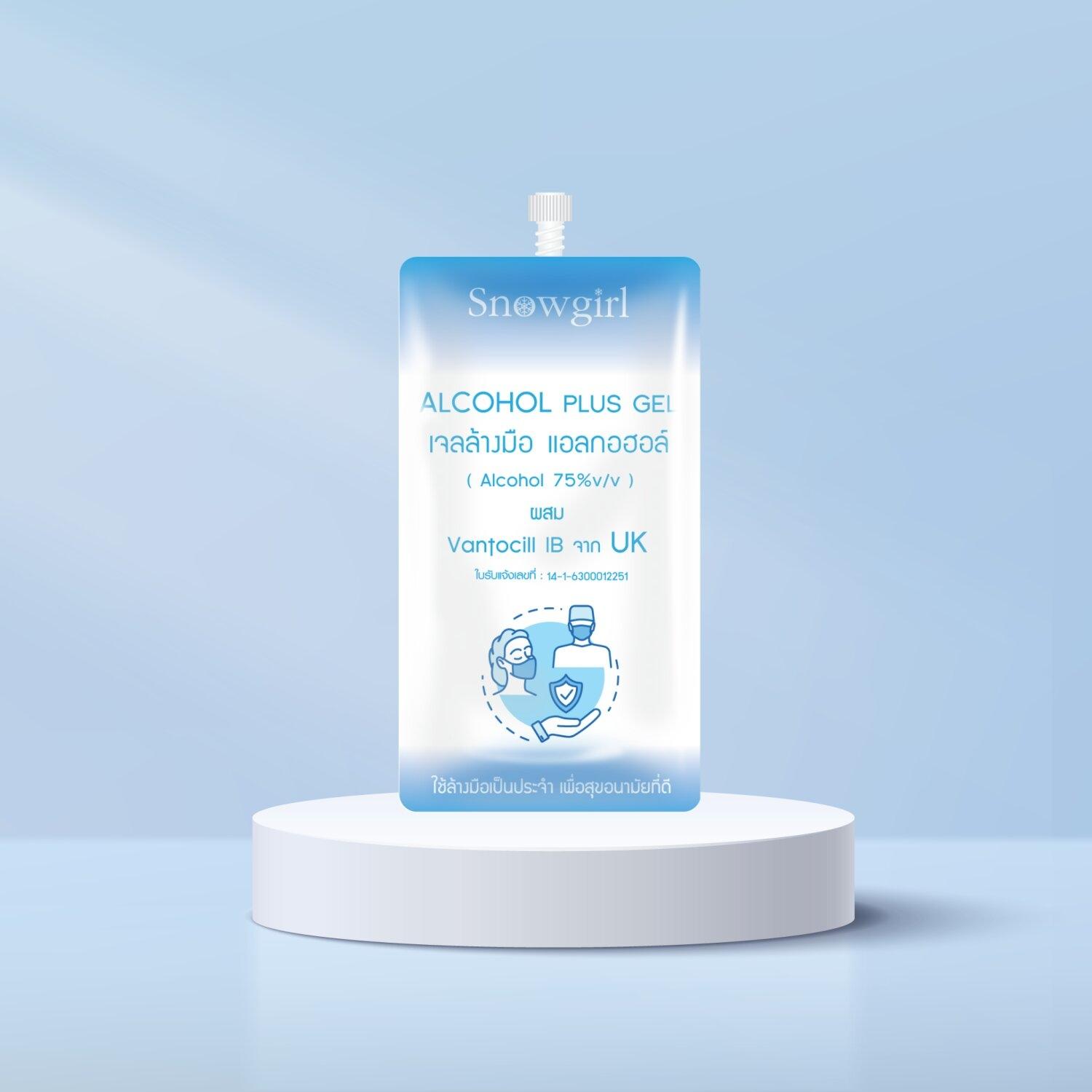 Alcohol hand gel 20 g. (ราคาสินค้าลดแล้ว) - Siam Natural Products