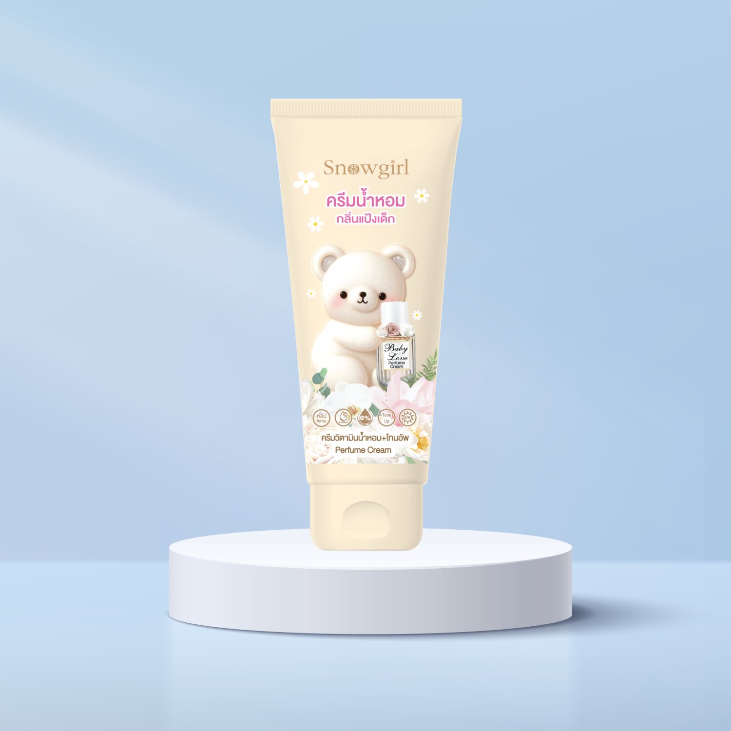 Snowgirl Baby Love Perfume Cream 80g. - Siam Natural Products