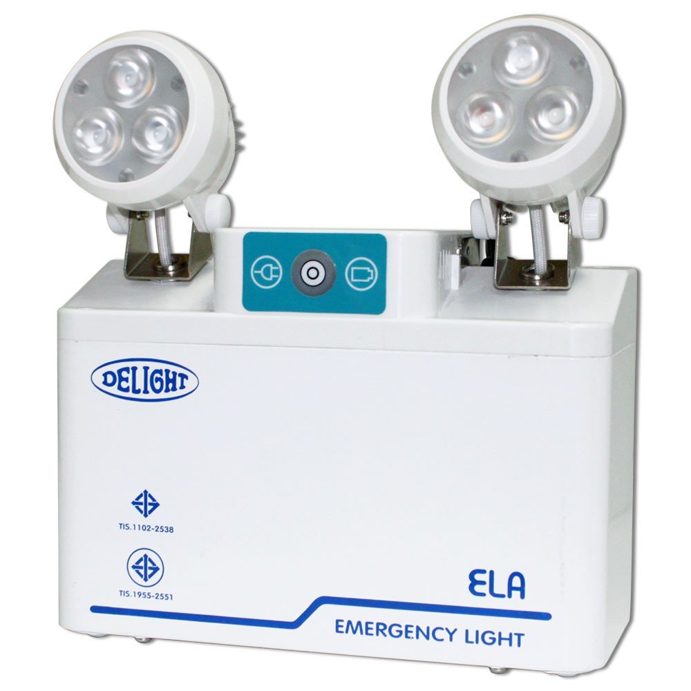 ไฟฉุกเฉิน Emergency Light by DELIGHT 2x3W LED DLEM-23X3 /ELA/Warm White ...