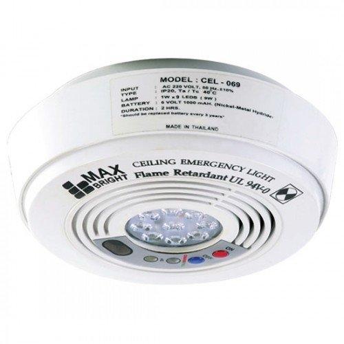 ไฟฉุกเฉิน ติดเพดาน Max bright Ceiling-Emergency Light รุ่น CEL-069ED ...