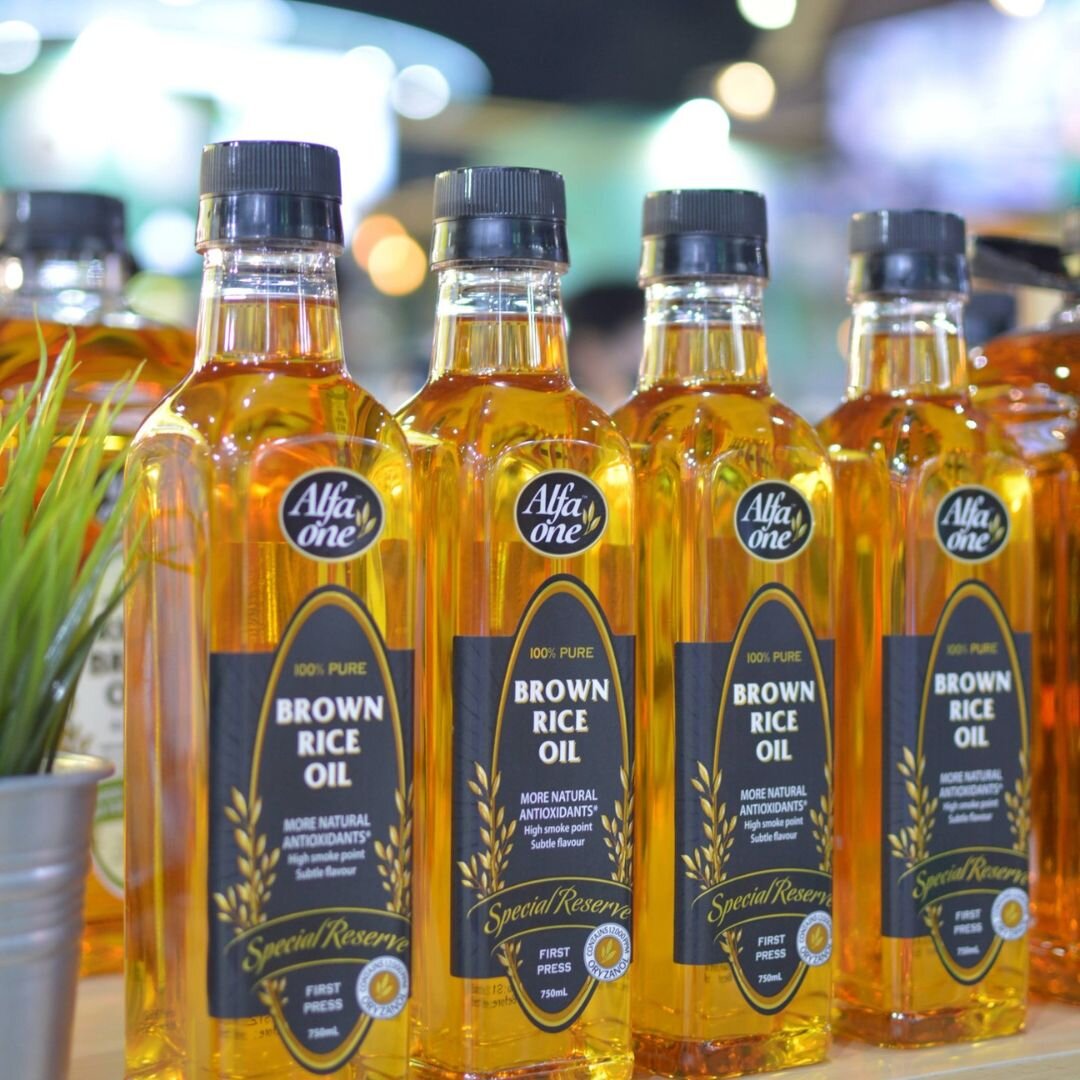 Alfa One น้ำมันรำข้าวหีบเย็น ขนาด 750 ml. (04987) - Baimiang Healthy ...