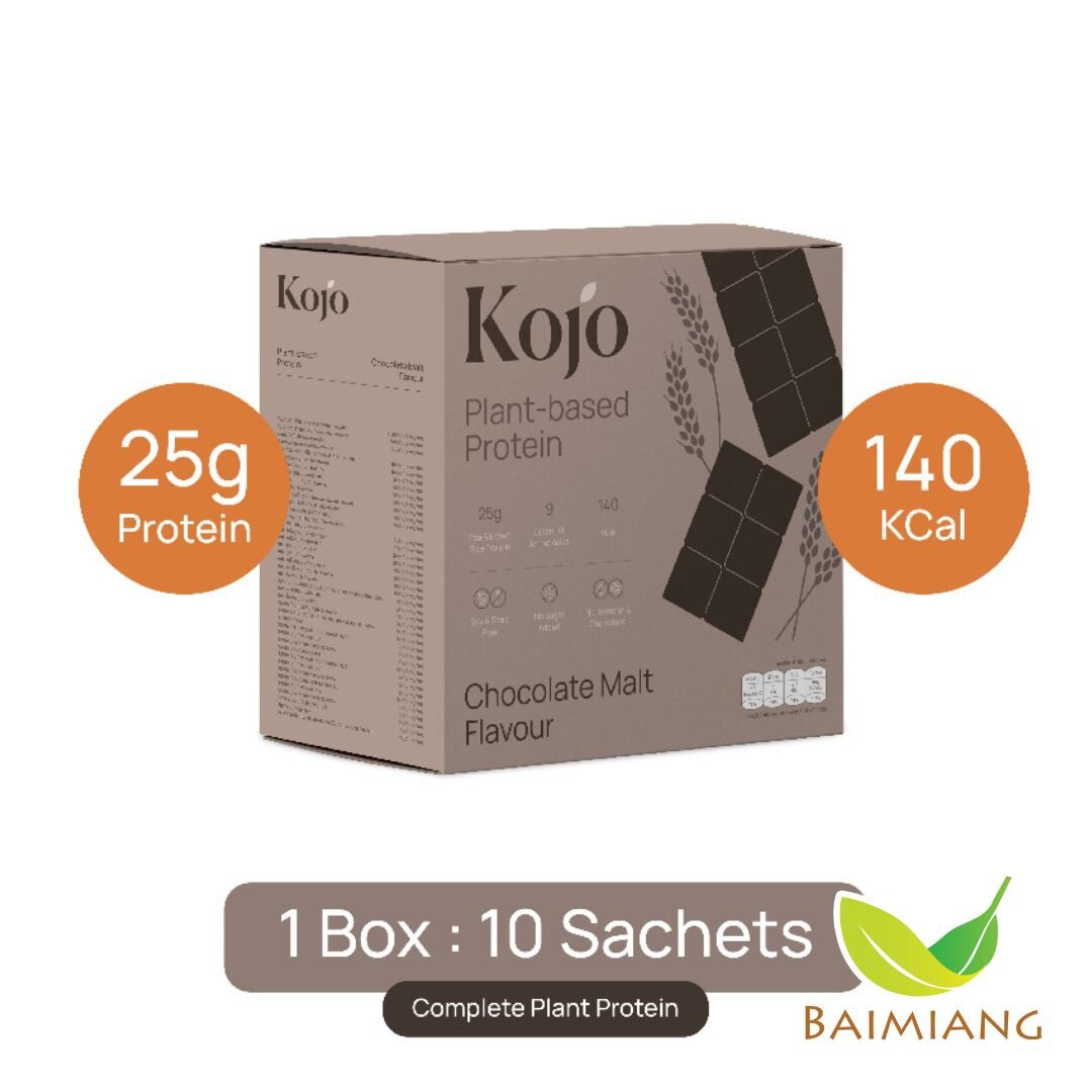 KOJO โปรตีนถั่วลันเตา รสช็อคโกแลตมอลต์ ขนาด 350 g. (04460) - Baimiang ...