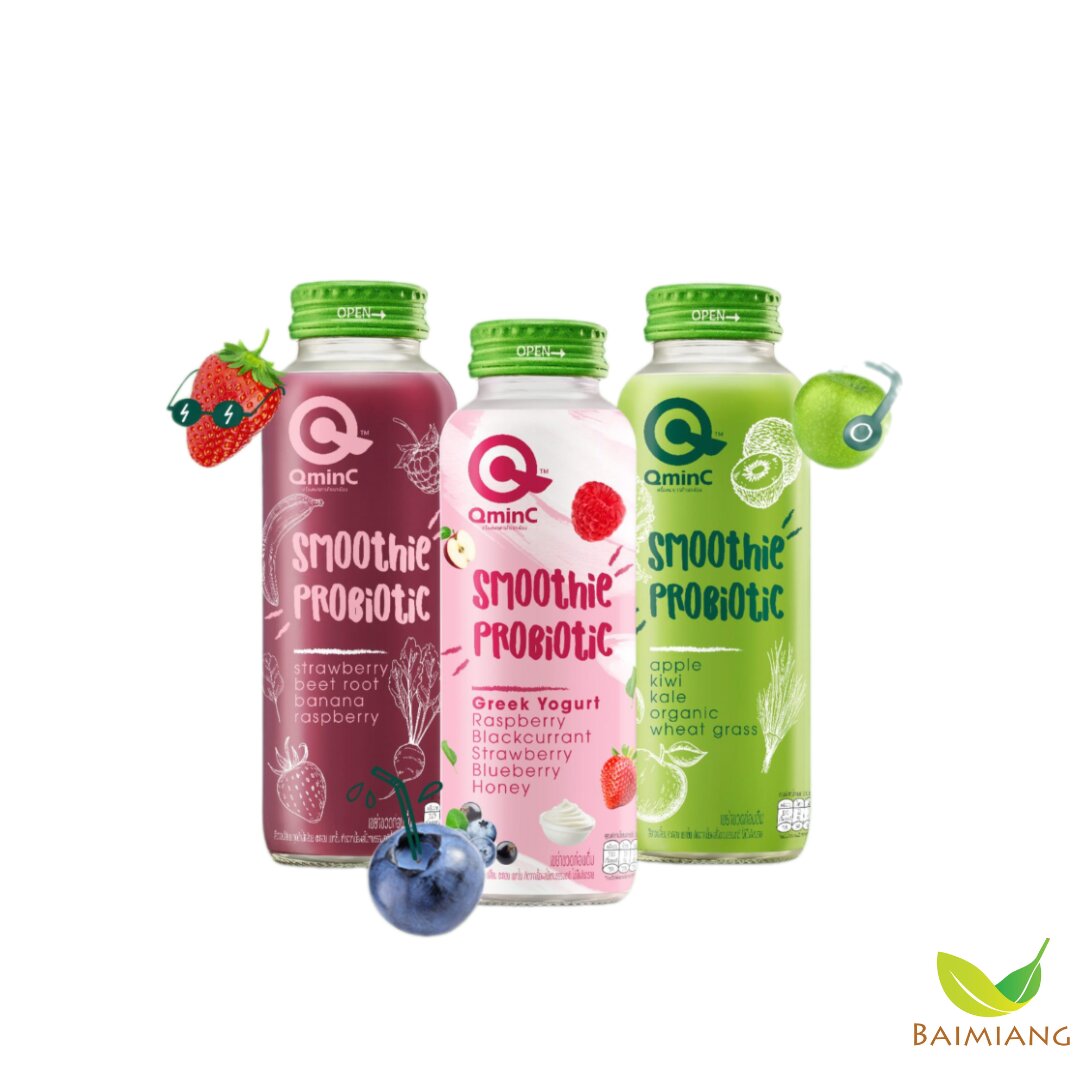 [Pre-Order 7-14 วัน]QminC:Smoothie สมูทตี้ - Baimiang Healthy Shop ใบเมี่ยง
