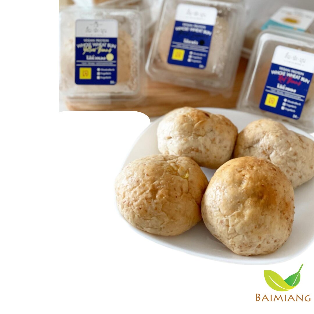 Lim lamoon: ขนมปังโฮลวีท (เจ)[Pre-Order 7-14 วัน] - Baimiang Healthy Shop