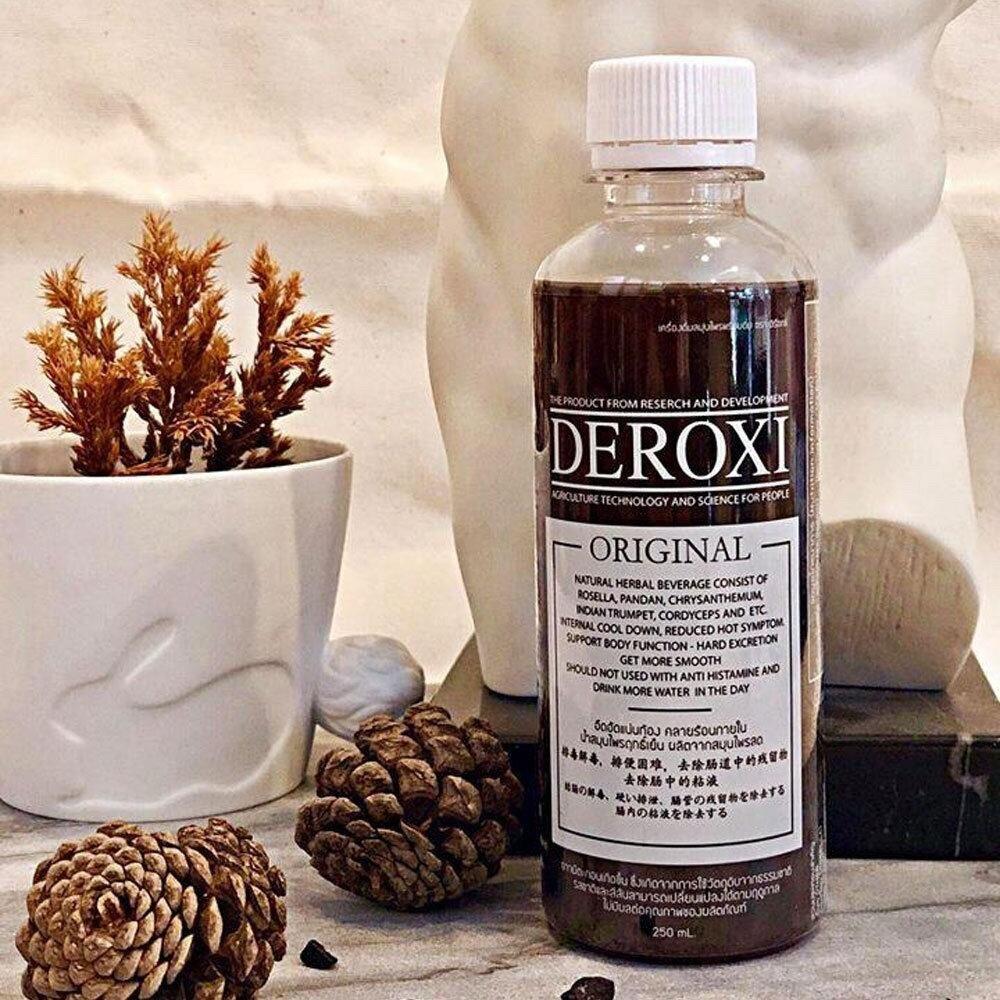 [7 ขวด] DEROXI ฝาขาว น้ำสมุนไพรดีทอกซ์ Original Super anti-aging สูตร ...