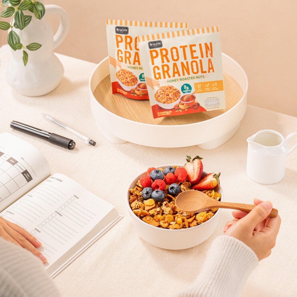 De La Lita ซีเรียลธัญพืชโปรตีน - Baimiang Healthy Shop ใบเมี่ยง