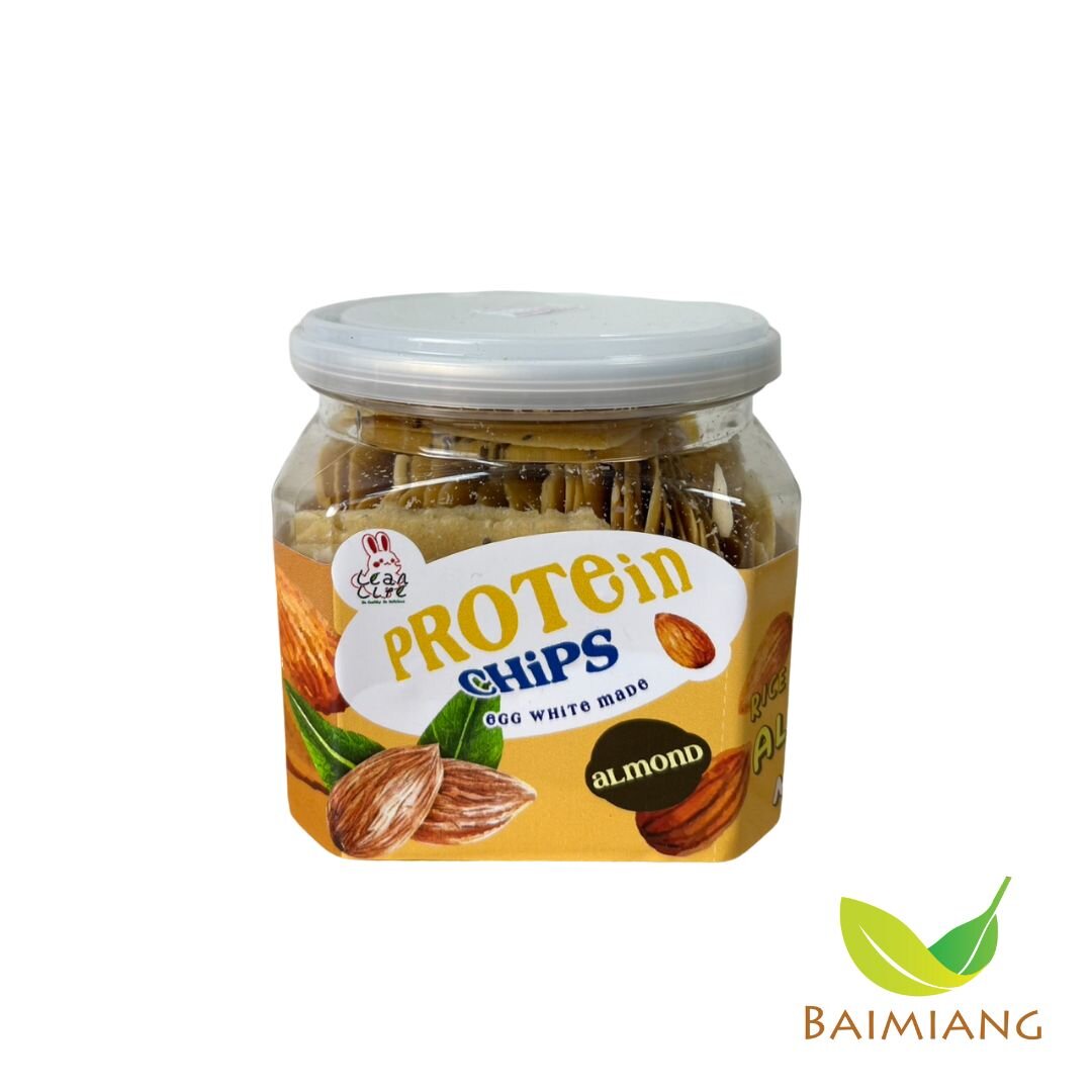 Leanlife Protein Chips Almond ขนาด 32 g. (03141) - Baimiang Healthy Shop