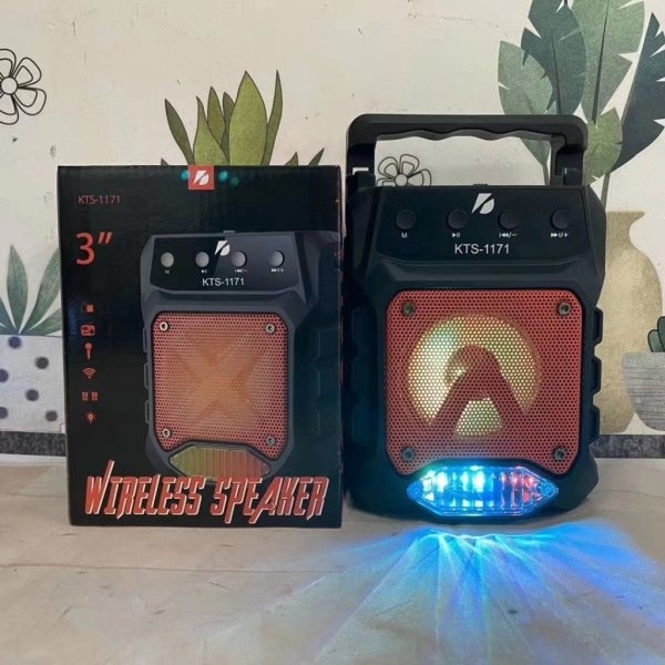 ลดล้างสต๊อก ลำโพงบลูทูธ KTS-1171 เสียงดี พกพาสะดวก Bluetooth Speaker - myhappyphones