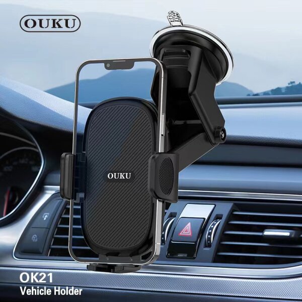 OUKU OK21 ของแท้ 100% Suction Cup Car Holder ที่วางโทรศัพท์มือถือใน ...