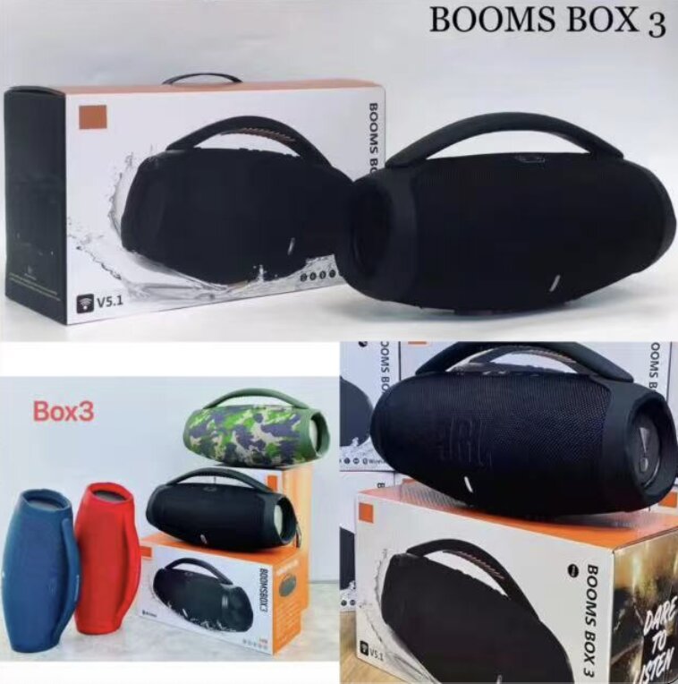 ลำโพงบลูทูท JBI BOOM BOX 3 เสียงดี เบสหนัก เสียบเมม+แฟลชไดรฟ+USB ได้ ...